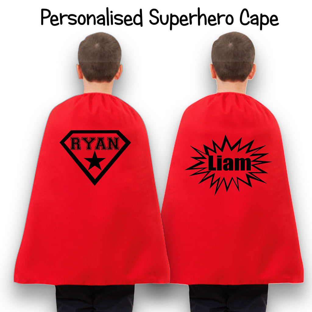 Personalised Superhero Cape – WePersonalize