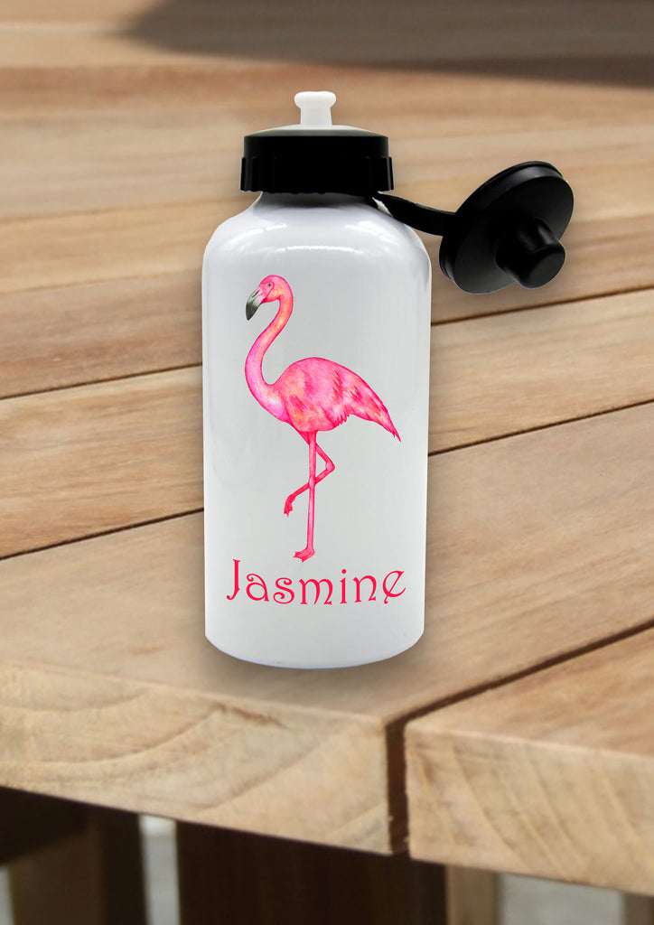 Personalised Flamingo Water Bottle – WePersonalize